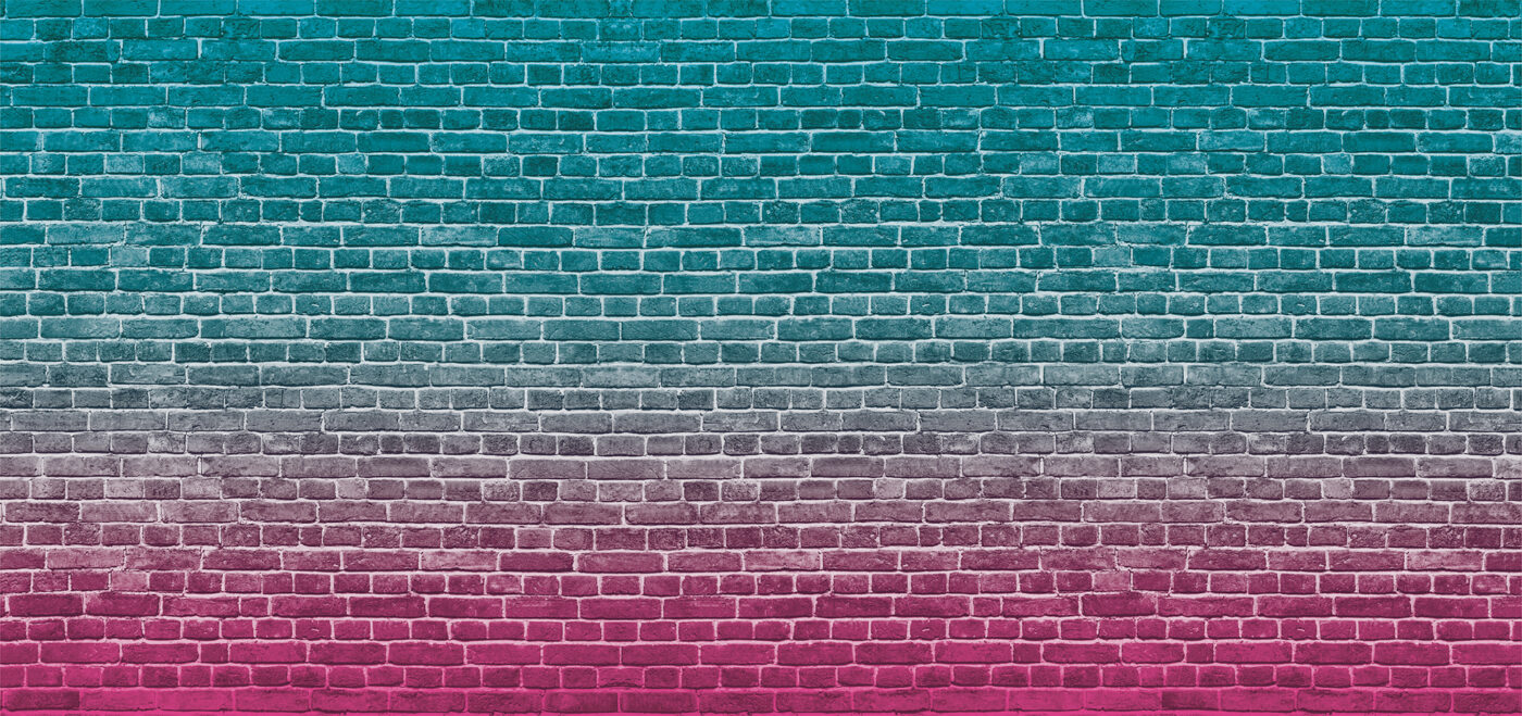 Fade Graffiti Wallpaper Mural - Brick Wallpapers Wall Murals