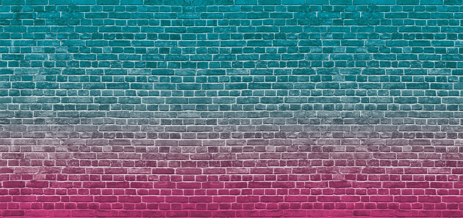 Fade Graffiti Wallpaper Mural - Brick Wallpapers Wall Murals