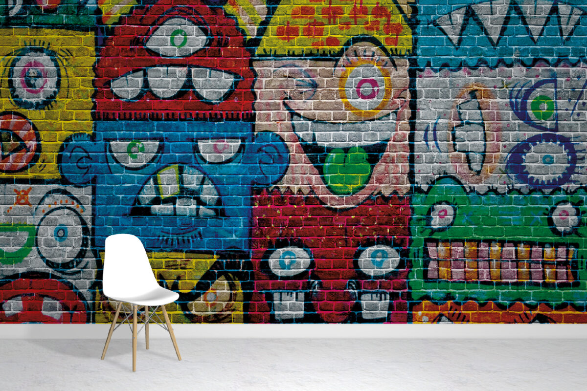Street Art Wallpaper Mural - Graffiti Wallpapers - Wall Murals