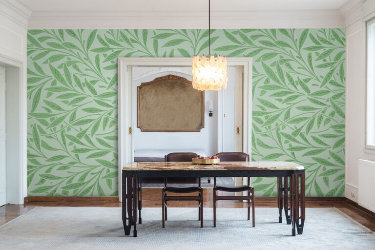 Willow Pattern wallpaper mural - William Morris - Wall Murals