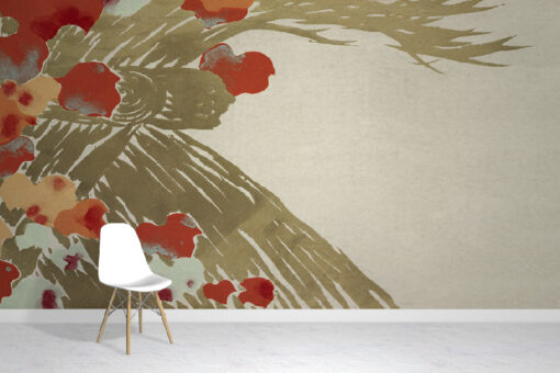 Japanese Flowers Wallpaper Mural - Art Wallpapers - Wall Murals