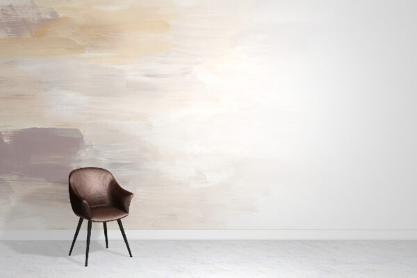 Painted Neutral Wallpaper Mural- Abstract Wallpapers- Wall Murals