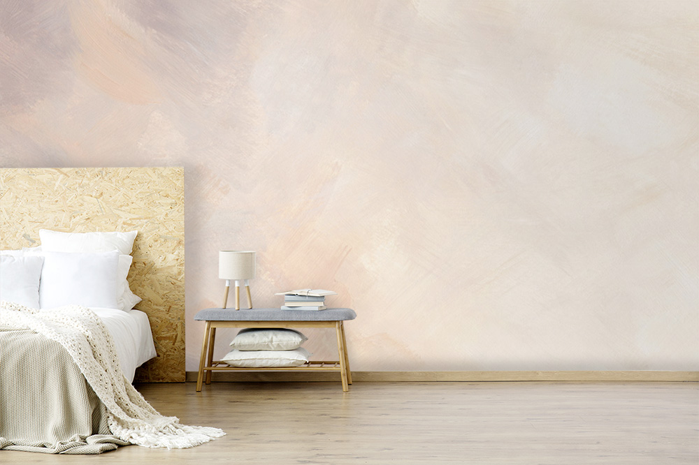 Brushed Neutral Wallpaper Mural- Abstract Wallpapers- Wall Murals