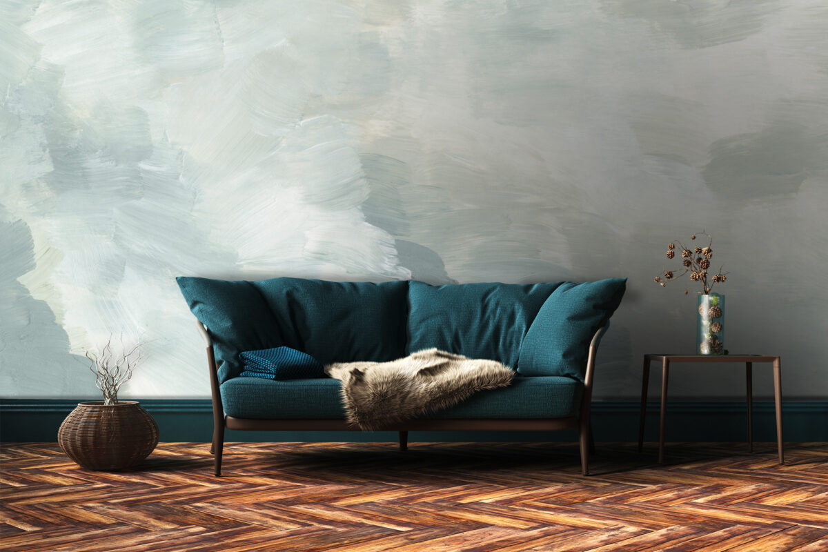 Venetian Green Wallpaper Mural- Abstract Wallpapers- Wall Murals