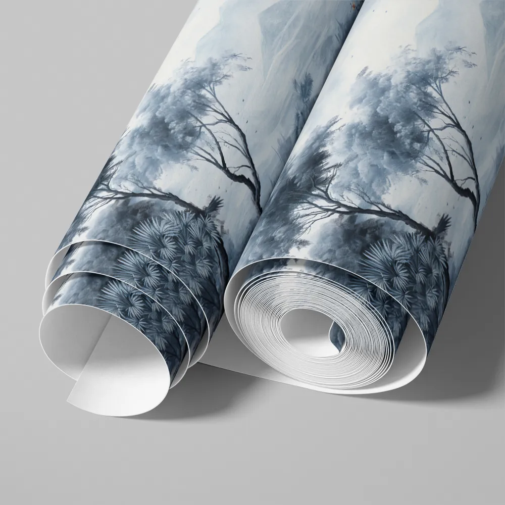 Custom Murals - Wall Murals - Verdant Valley Blooms Mural